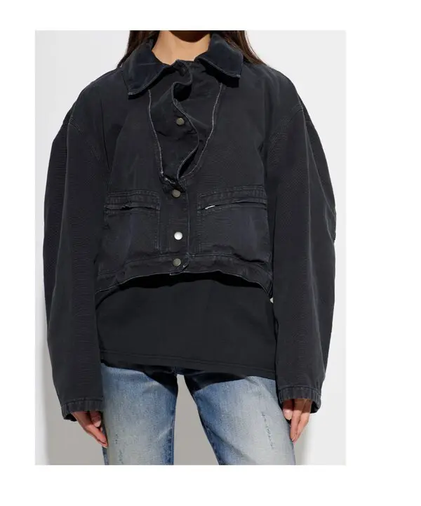 MAISON MARGIELA Long Sleeve Buttoned Jacket