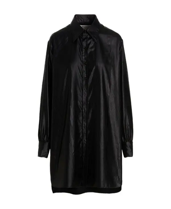 MAISON MARGIELA Long-sleeved Shirt With Coated Effect
