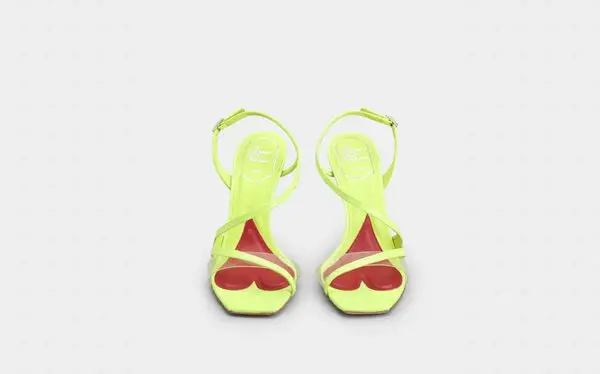 ROGER VIVIER I Love Vivier Sandals In Pvc And Patent Leather