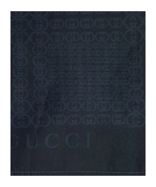 Gucci Allover Interlocking G Print Poplin Swim Shorts