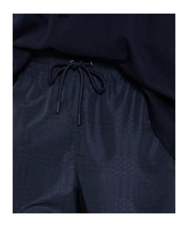 Gucci Allover Interlocking G Print Poplin Swim Shorts