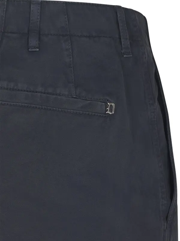 DONDUP Tailored Trousers With Logo Detail