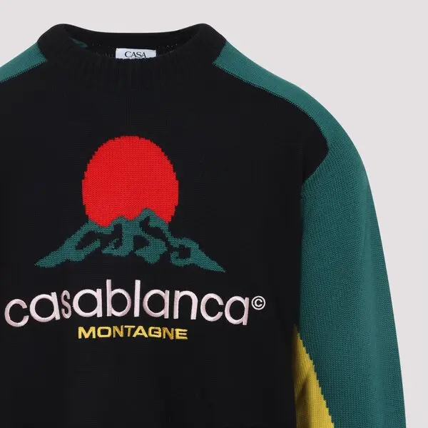Casablanca Montagne Jumper - Black