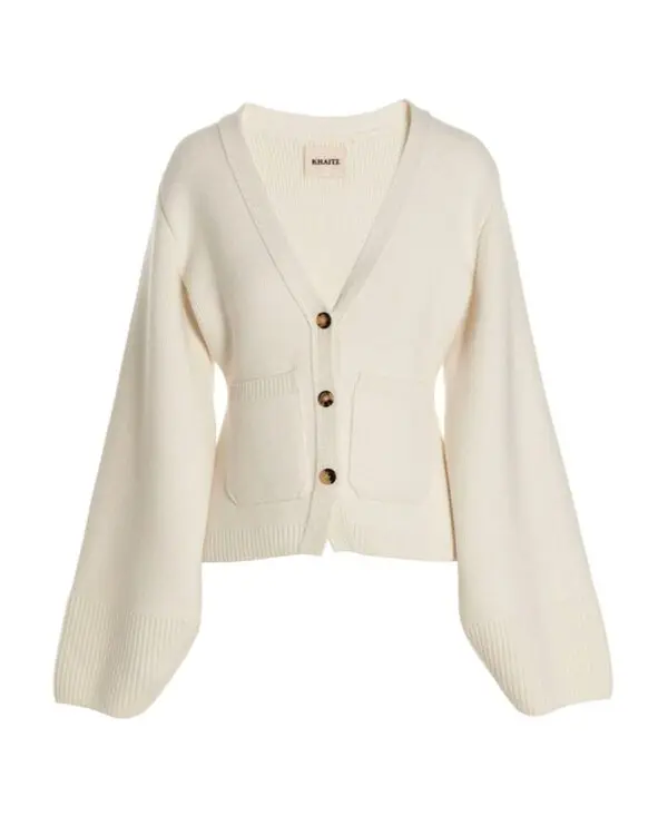 Khaite The Scarlet Knitted Cardigan - No