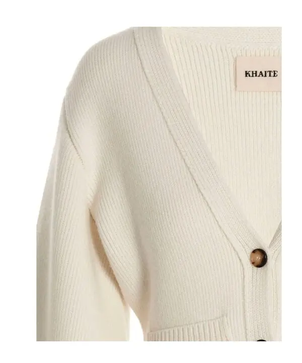 Khaite The Scarlet Knitted Cardigan - No