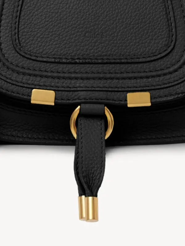 Chloé Marcie Mini Double Carry Tote Bag - Black