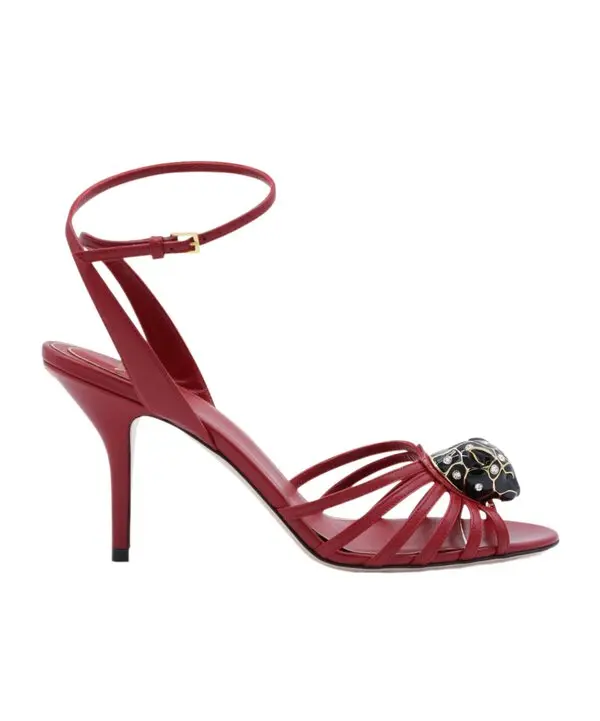 Valentino Garavani Embellished Open Toe Stiletto Sandals