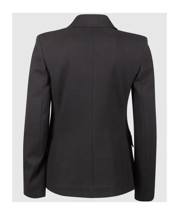 Max Mara Double-breasted Tailored Jacket - Black
