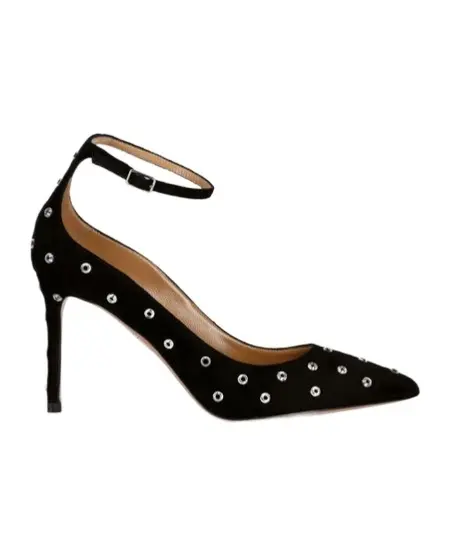 AQUAZZURA Love Affair Embellished Stiletto Pumps
