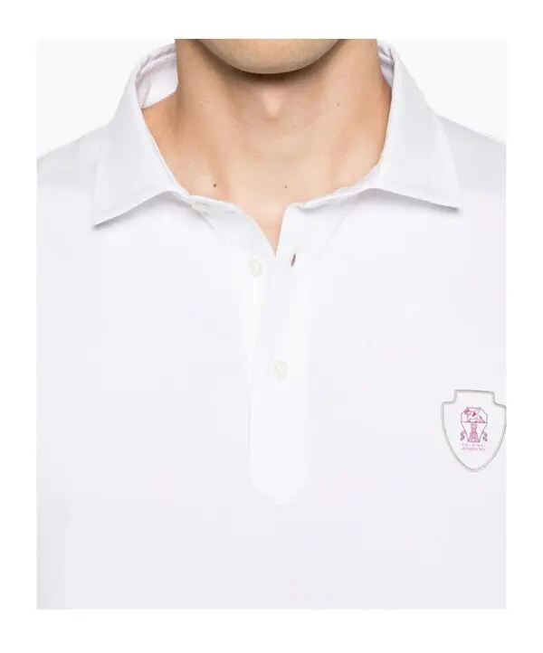 Brunello Cucinelli Stretch-jersey Polo Shirt