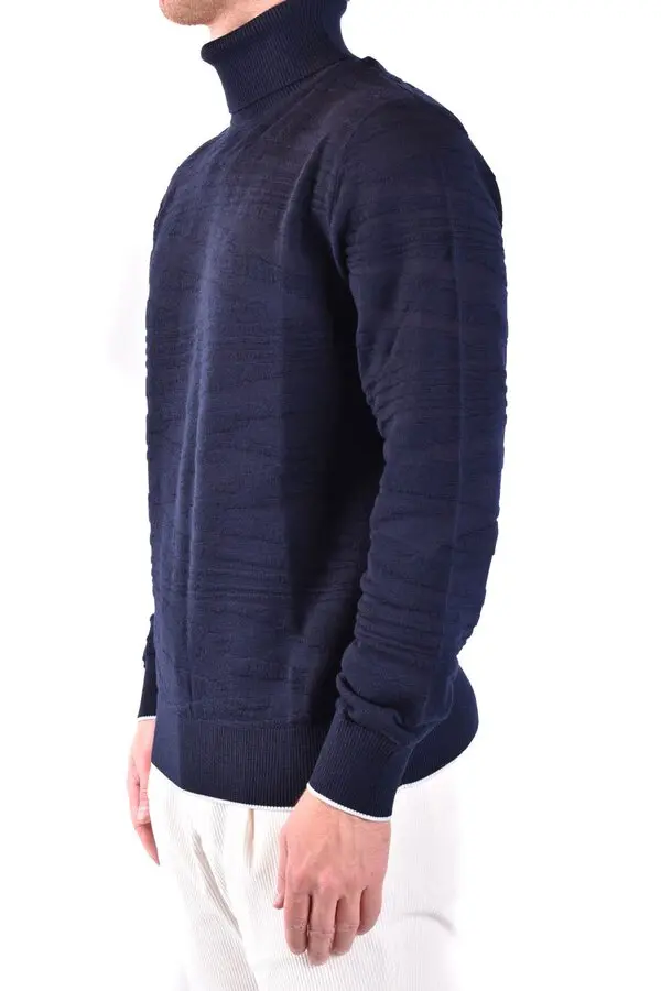 Missoni Long Sleeve High Neck Textured Sweater