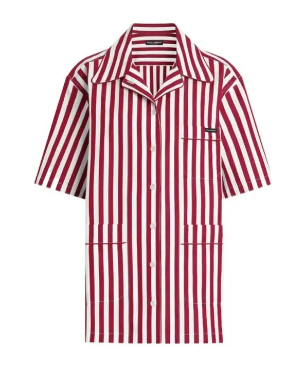 Dolce & Gabbana Striped Poplin Shirt