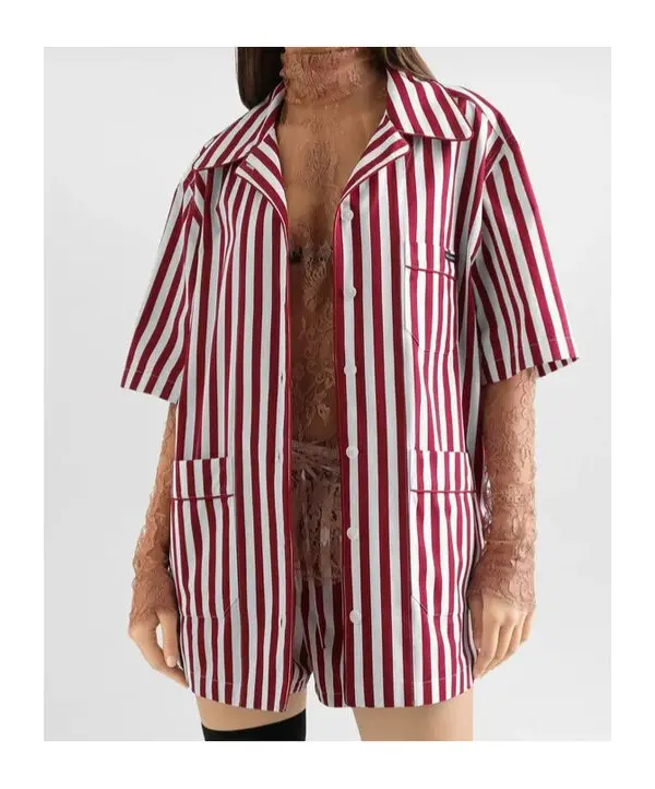 Dolce & Gabbana Striped Poplin Shirt