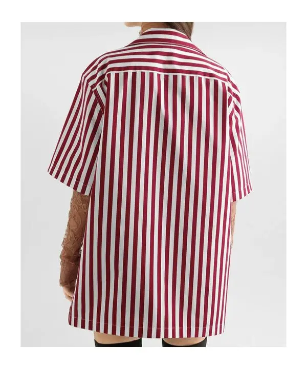 Dolce & Gabbana Striped Poplin Shirt