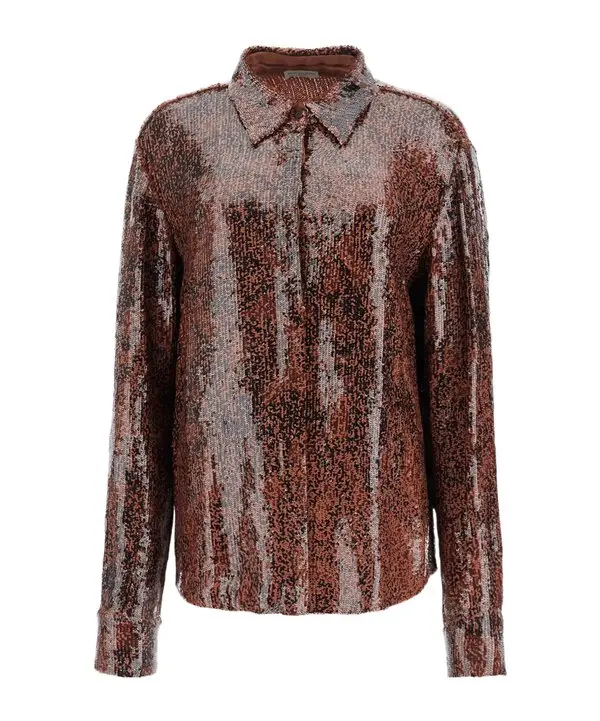 Dries Van Noten Sequin Embellished Shirt