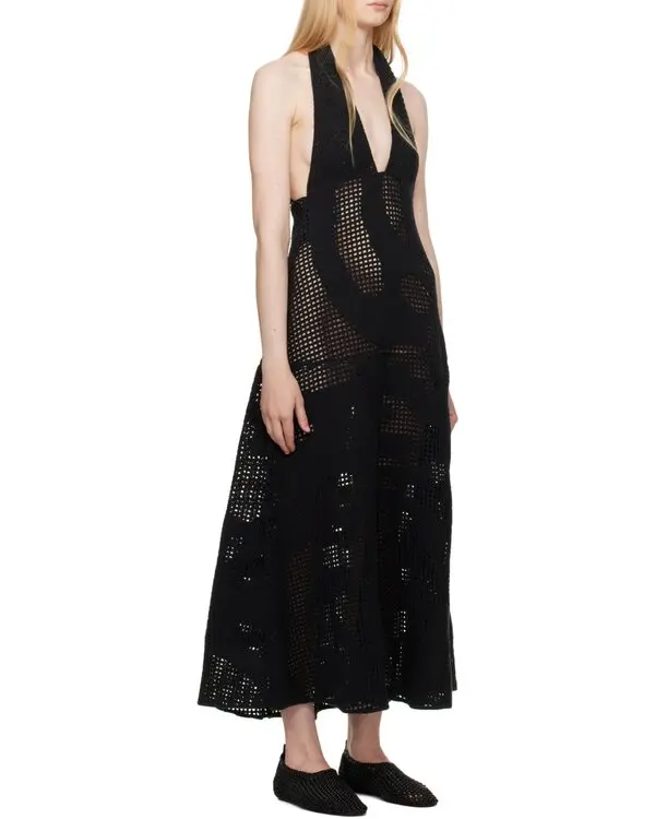 Nanushka Fotini Halterneck Midi Dress