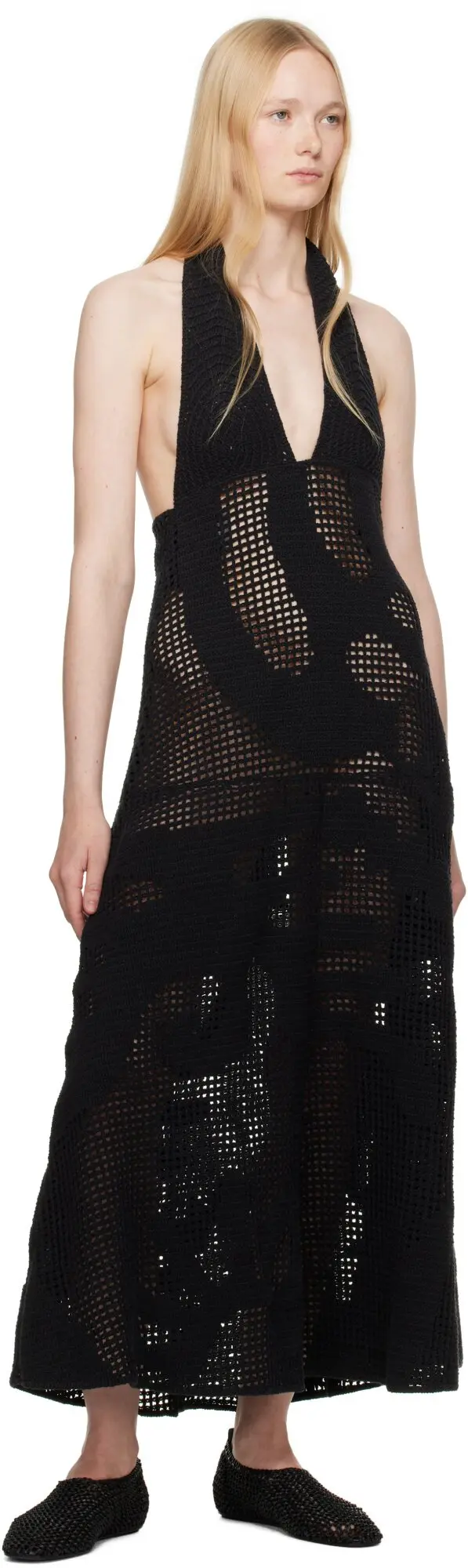 Nanushka Fotini Halterneck Midi Dress