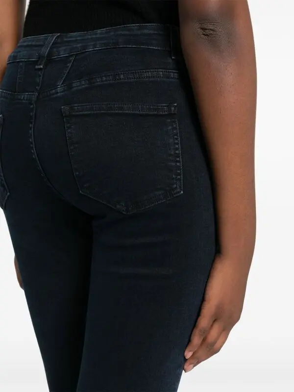 Closed Baker Mid-rise Skinny Jeans With Worn Hem