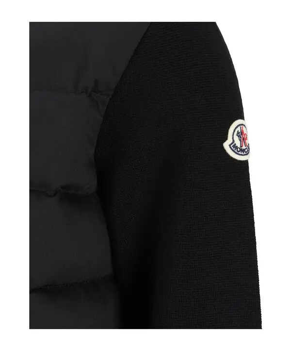 Moncler Padded Wool Cardigan