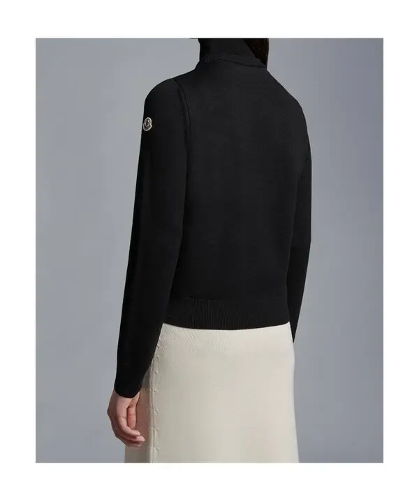 Moncler Padded Wool Cardigan