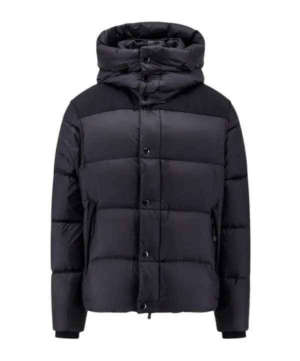Burberry Quilted Hooded Jacket With Removable Sleeves