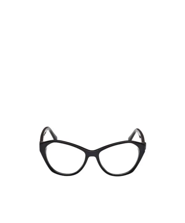 Moncler Cat Eye Eyeglasses - Black