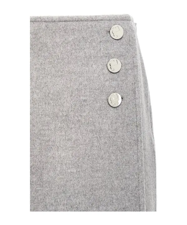 Tory Burch T Monogram Mini Skirt