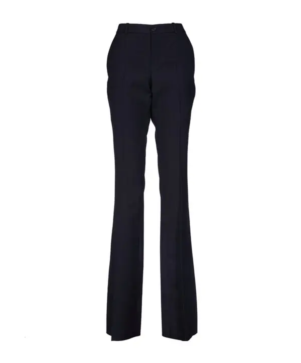 Saint Laurent High-waist Flared Trousers - Black