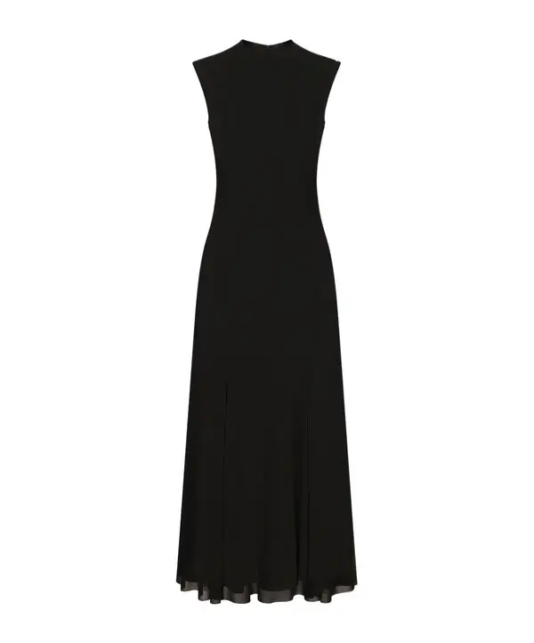 Dolce & Gabbana Sleeveless Jersey Calf-length Dress