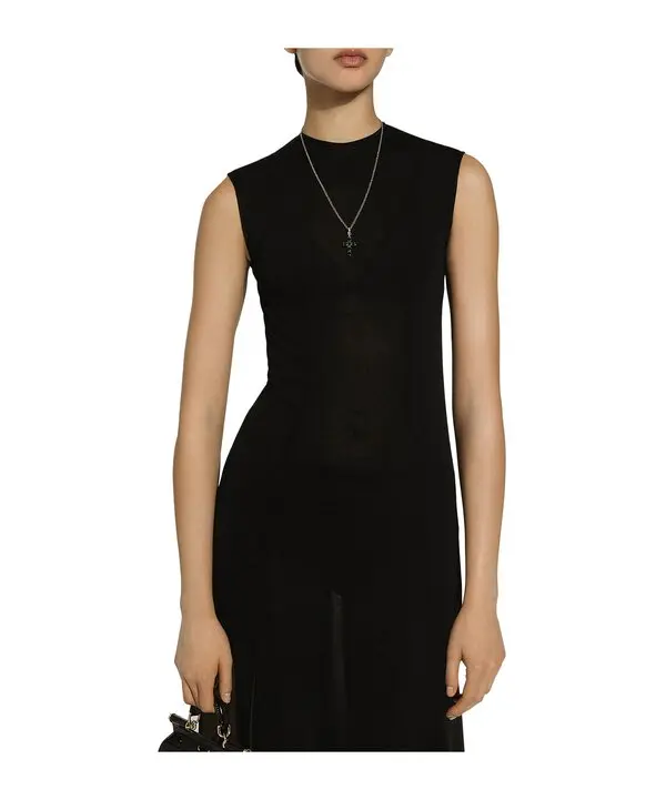 Dolce & Gabbana Sleeveless Jersey Calf-length Dress