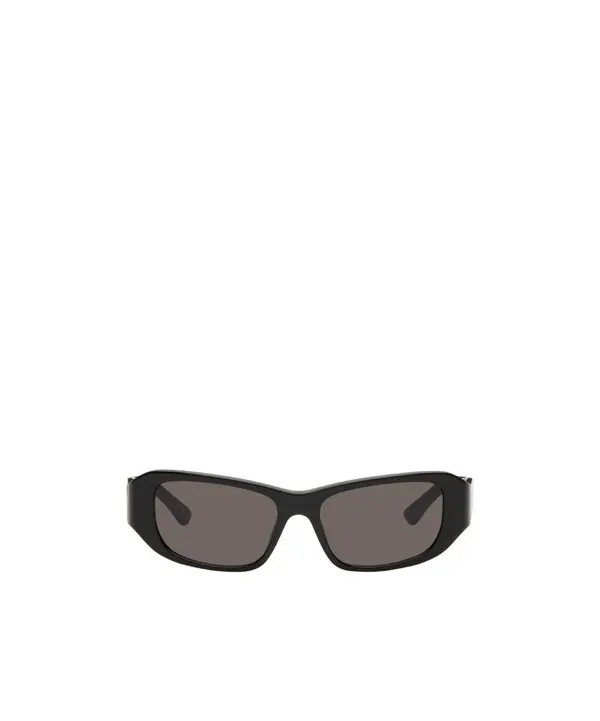 Balenciaga Rectangle Frame Sunglasses - Black