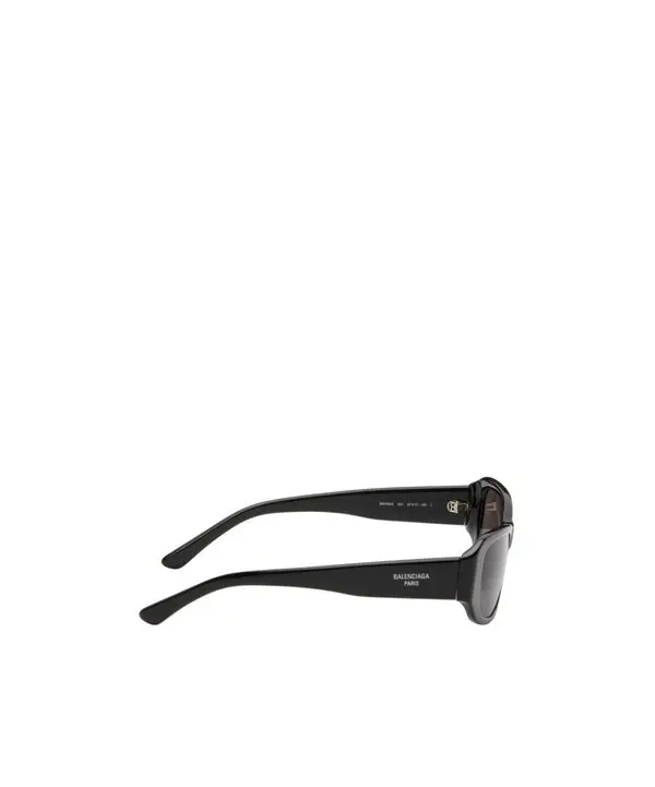 Balenciaga Rectangle Frame Sunglasses - Black