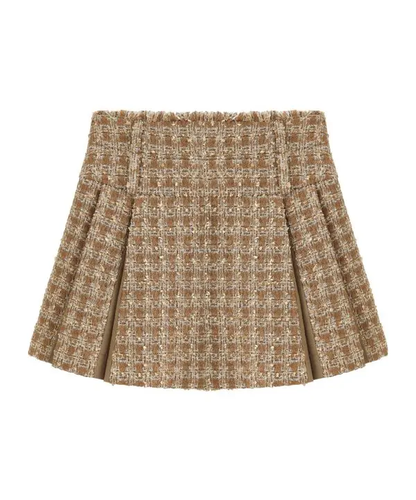 Marissa Chiara Plaid Mini Skirt
