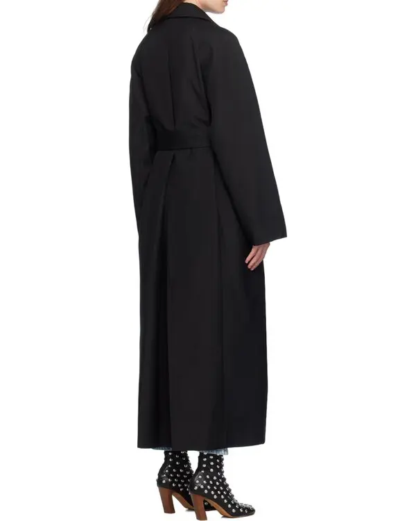 Khaite Long-sleeved Belted Windbreaker