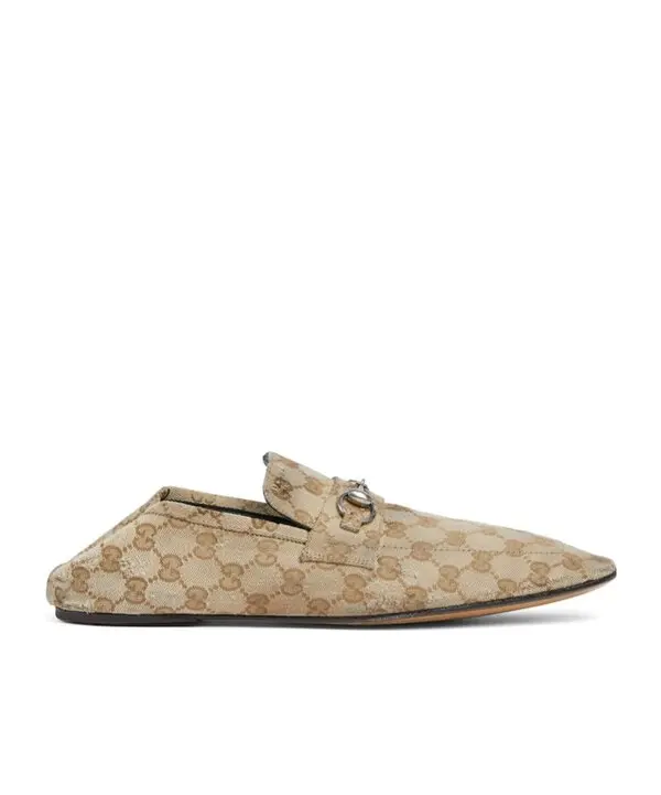 Gucci Horsebit Loafers - Sand