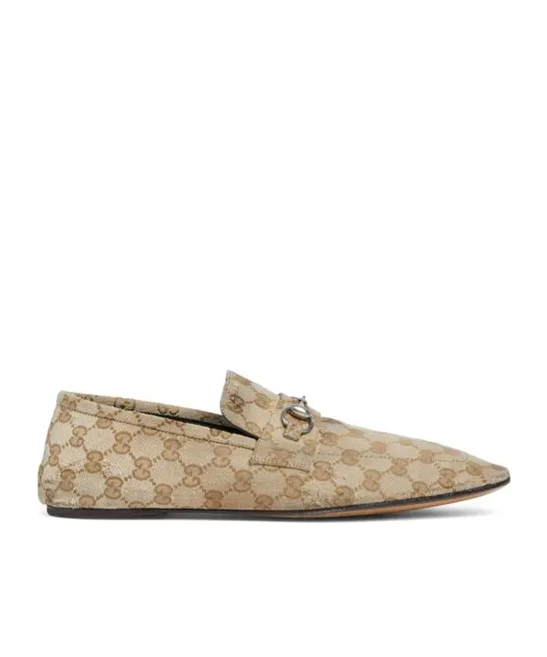 Gucci Horsebit Loafers - Sand