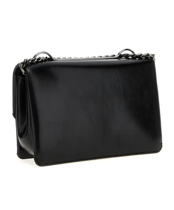 Valentino Garavani Vlogo Plaque Foldover Shoulder Bag