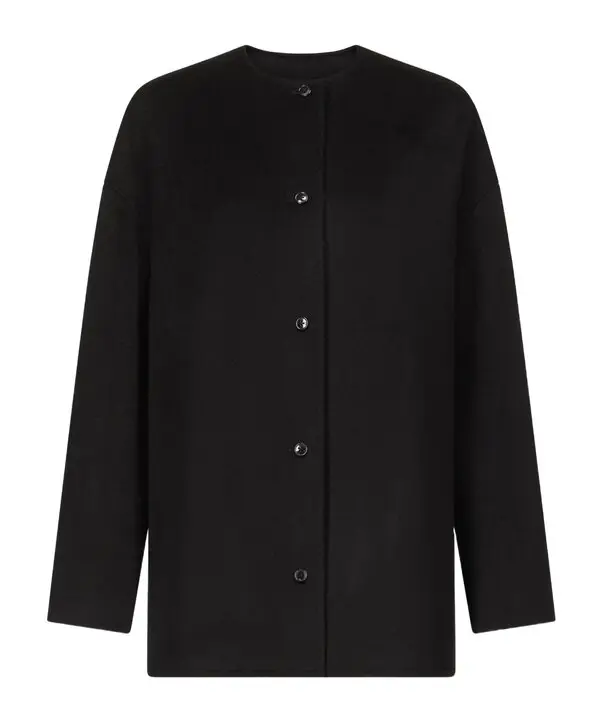 Loulou De Saison Dunne Single-breasted Coat - Black
