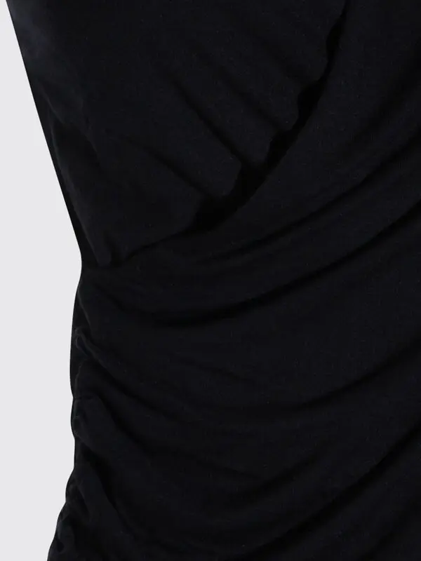 THOM KROM Sleeveless Draped V-neck Top
