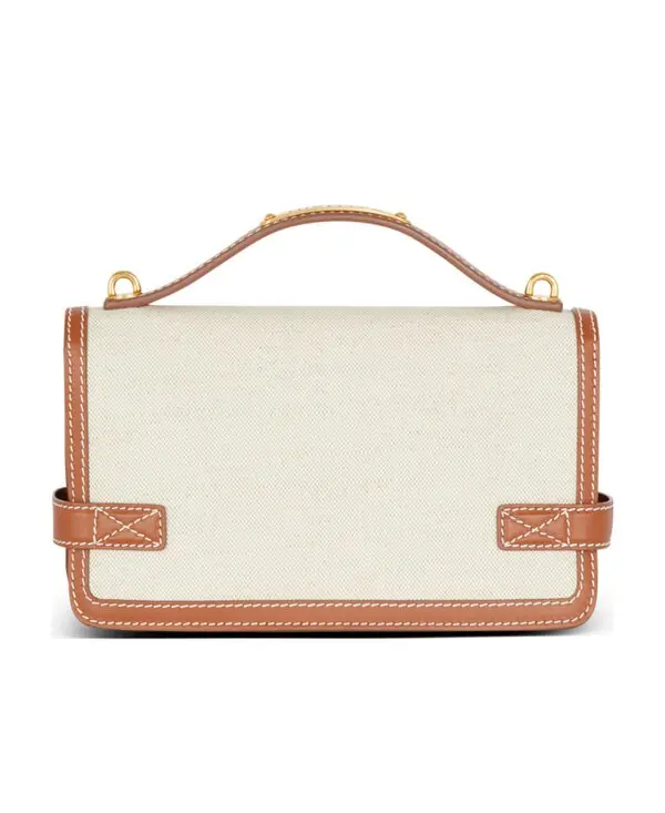 Balmain B-buzz 24 Handbag - Brown