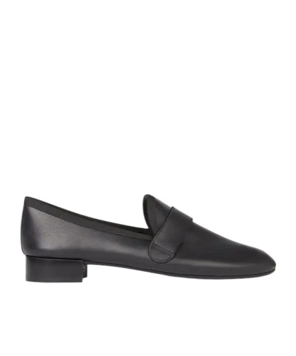 Repetto Round Toe Loafers - Black