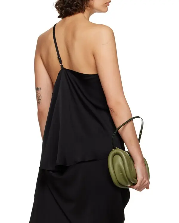J.W.ANDERSON Jw Anderson One-shoulder Lace Trimmed Top