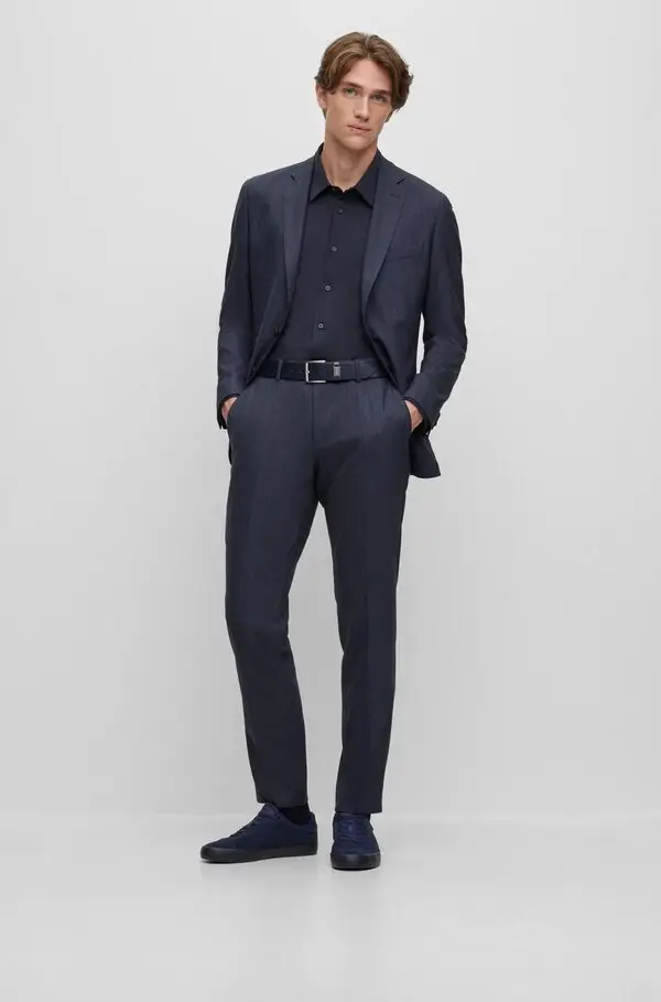 Hugo Boss Single-breasted Shirt - Black