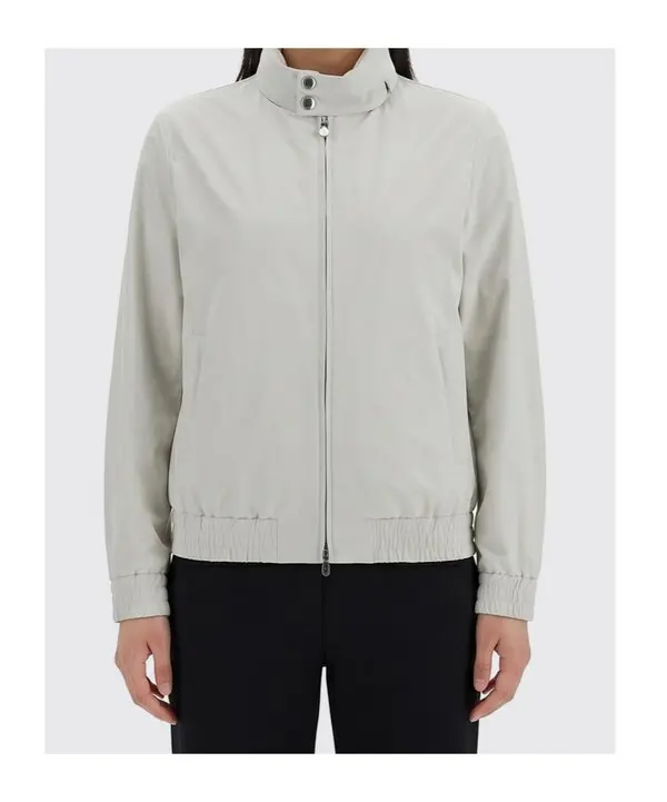 Brunello Cucinelli Elasticated Hem Zipped Bomber Jacket - No