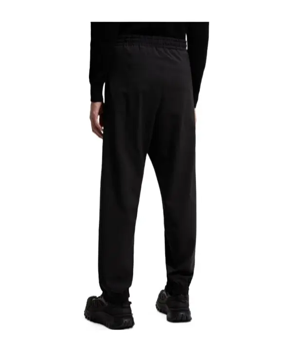 Moncler Logo Patch Jogging Pants - Black