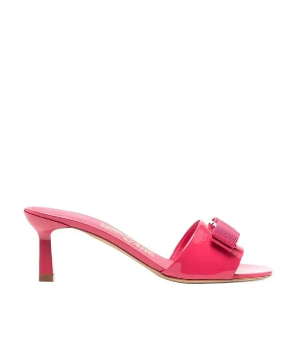 FERRAGAMO Viva Bow Slip-on Mules