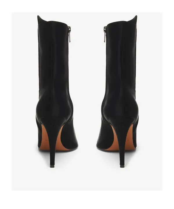 Alexander McQueen Birdee Pointed-toe Ankle Boots