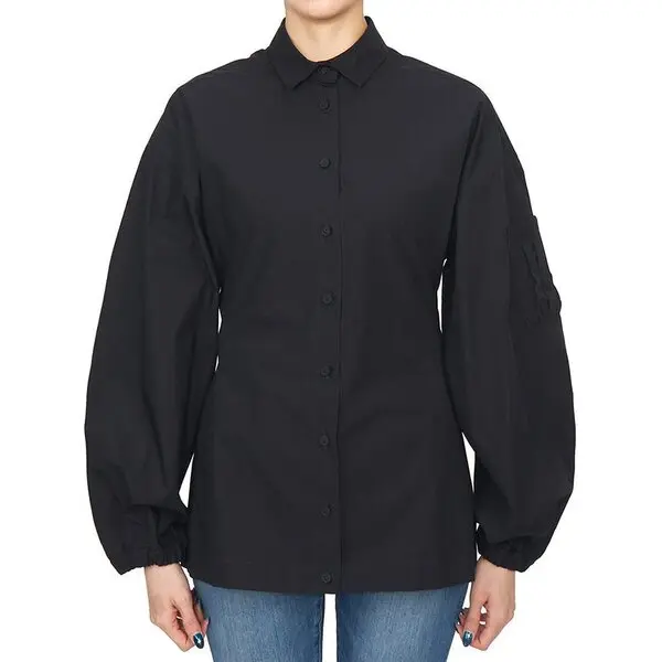 Moncler Long Sleeve Shirt With Lapels And Pockets