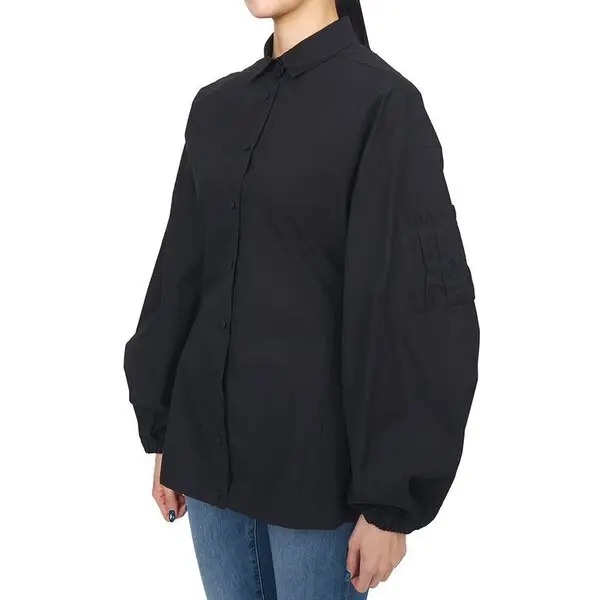 Moncler Long Sleeve Shirt With Lapels And Pockets