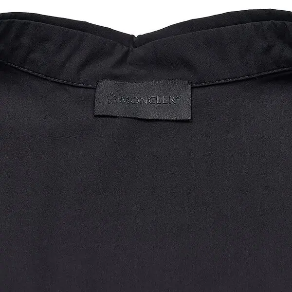 Moncler Long Sleeve Shirt With Lapels And Pockets